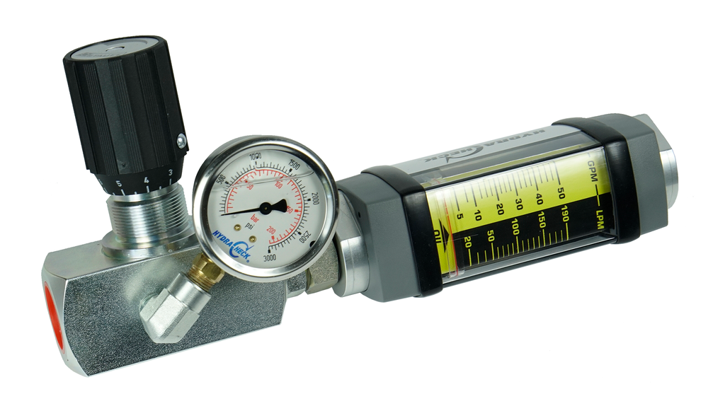 Hydracheck Flow Meter Test Kit Reverse Flow 50 GPM 3000 PSI Hydracheck Flow Meter Test Kit Reverse Flow 50 GPM 3000 PSI