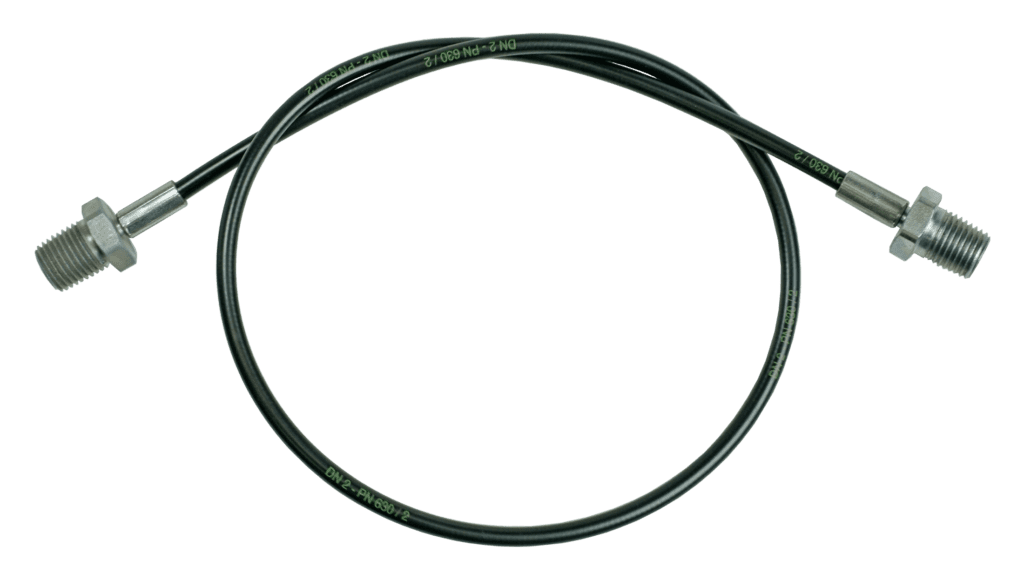 Microbore Hose Assembly - 1/4 inch NPT Male | HydraCheck