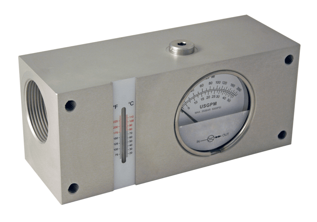 Hydracheck - Inline Flow Indicator Temperature Sensor - FI1500 Series