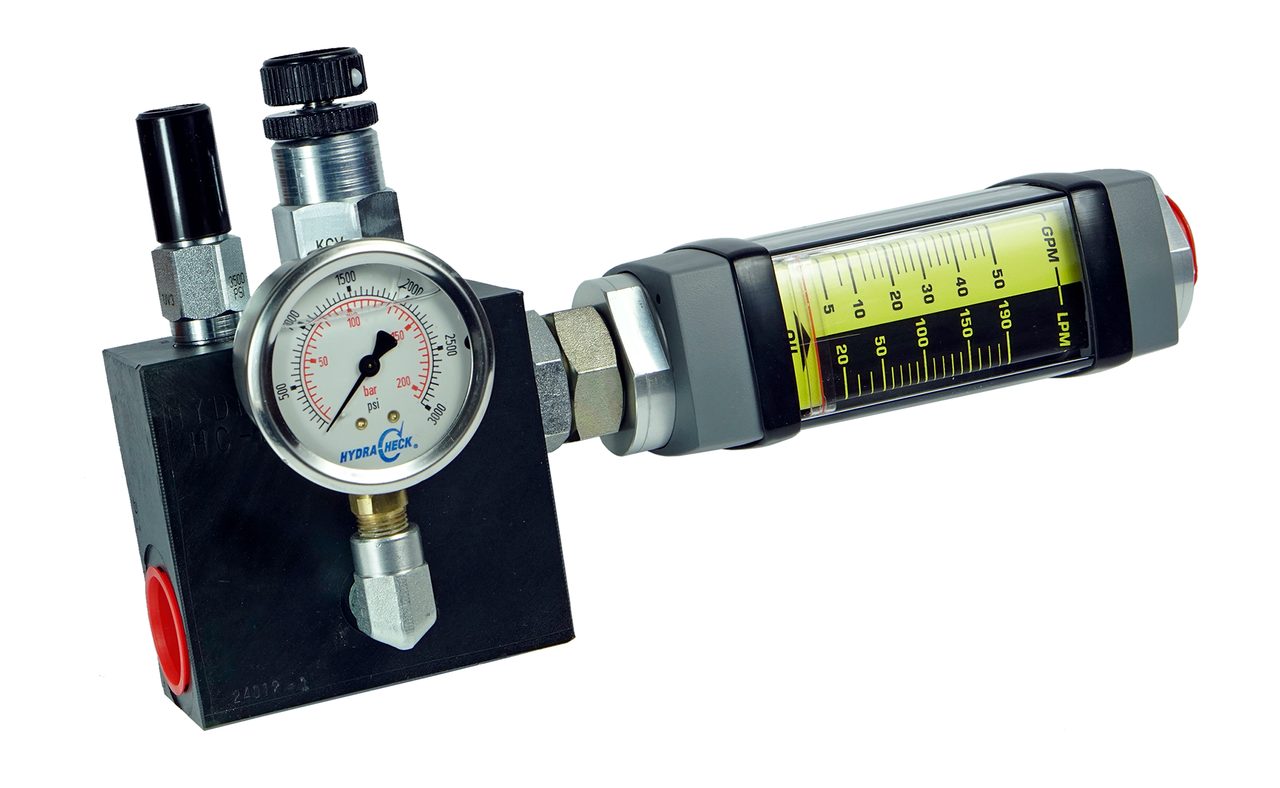 Inline Flow Meter Integral Load Cell 150 GPM HydraCheck Inline Flow Meter Integral Load Cell 150 GPM HydraCheck