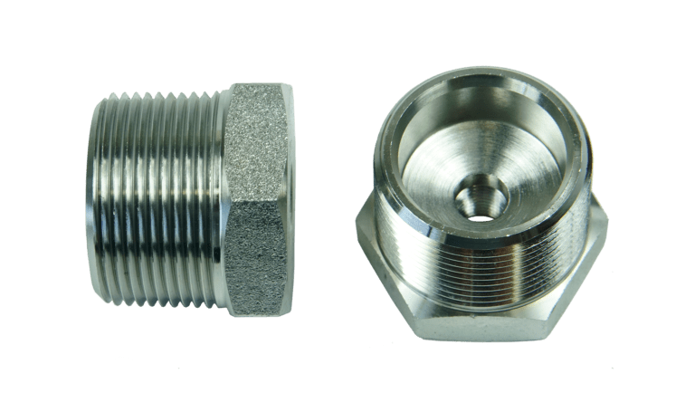 NPT Male Plug with M16x2 Test Point 1/4 inch | Hydracheck