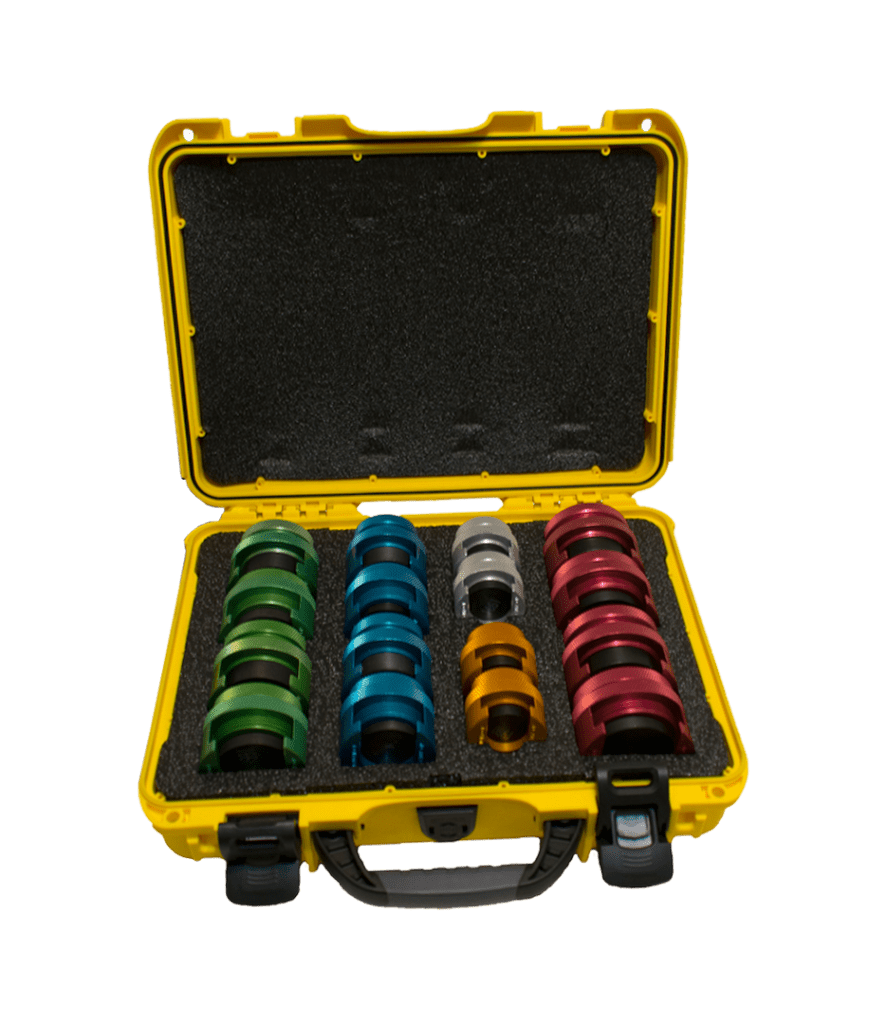 FlangeLock Kit with Flange Plugs, #8 to #20 | HydraCheck