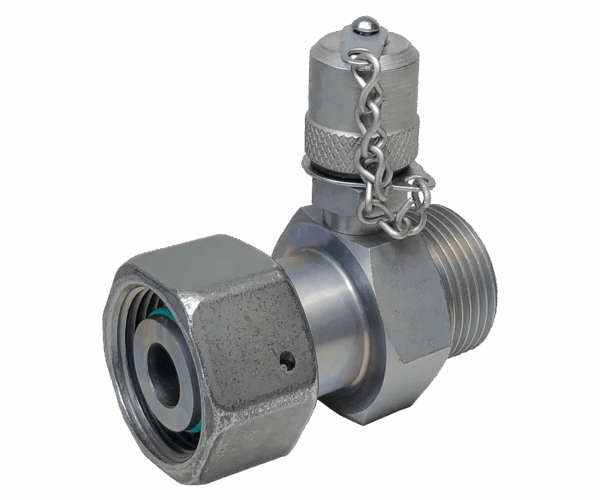 Metric DIN Male x DIN Female Gauge Port Adapters | HydraCheck