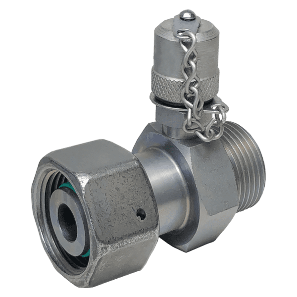 Metric DKO Male x Female Gauge Port Adapters | HydraCheck